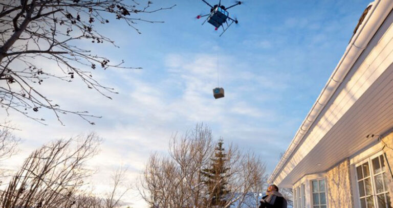 Flytrex Begins Backyard Drone Delivery Pilot from a Walmart in ND